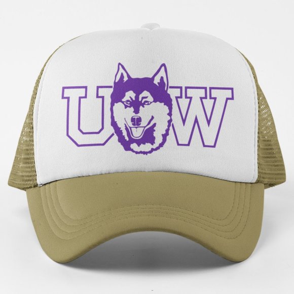 Accessories | New Washington Huskies 1974 Block Uw Foam Trucker Mesh ...